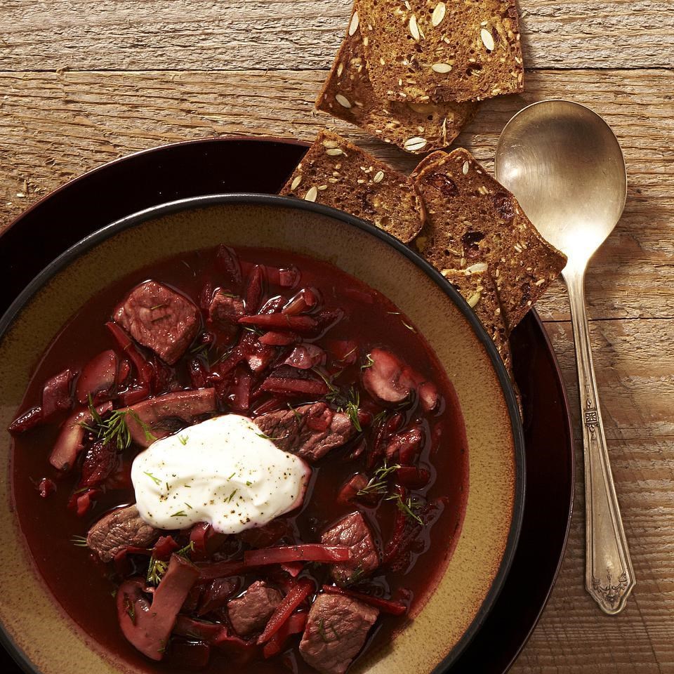 Borscht with Beef - AimToBeWell